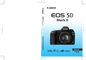 Canon EOS 5D Digital Camera Instruction manual | Manualzz