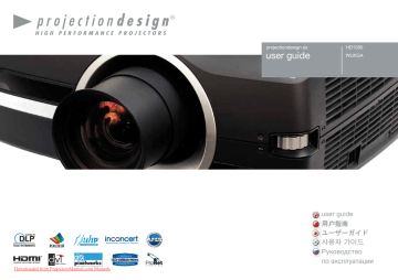 Projectiondesign F82 1080p DLP User Guide | Manualzz