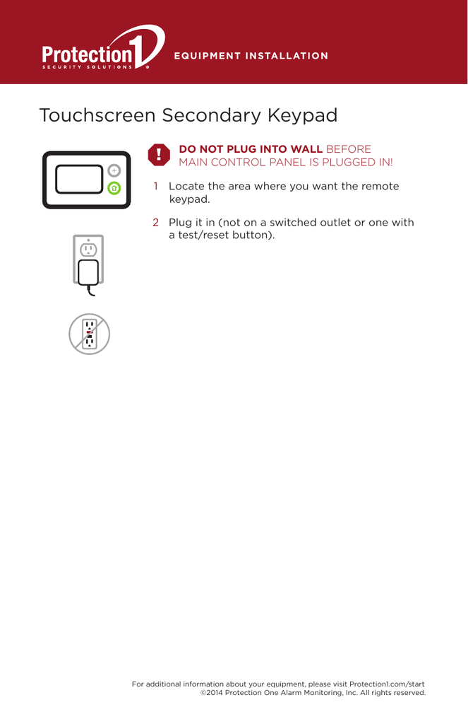 Installation instructions LCD Remote keypad SAK 51 / 52