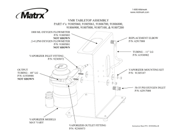 Midmark Anesthesia Machines Installation manual | Manualzz