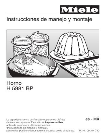 Miele H5981BP El manual del propietario | Manualzz