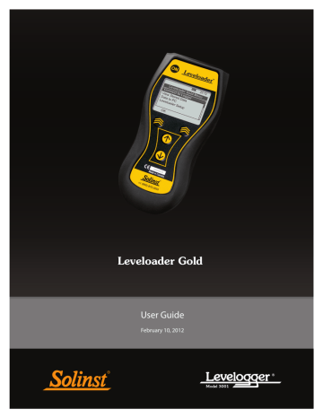 Solinst Levelogger 3001 User manual | Manualzz