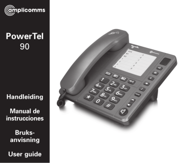 Amplicomms PowerTel 90 User Guide | Manualzz