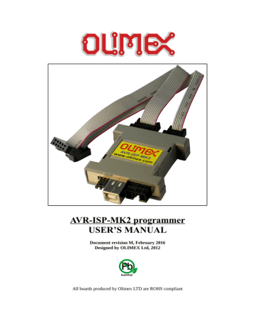AVR programmer AVR-ISP-MK2 User’s Manual | Manualzz