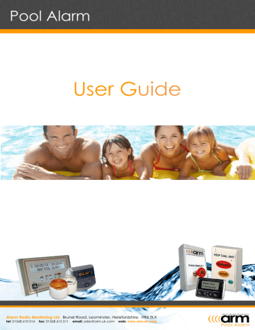 Pool Alarm User Guide | Manualzz