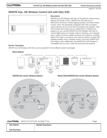 Lutron Wiring Diagram Grafik Eye - Wiring Diagram