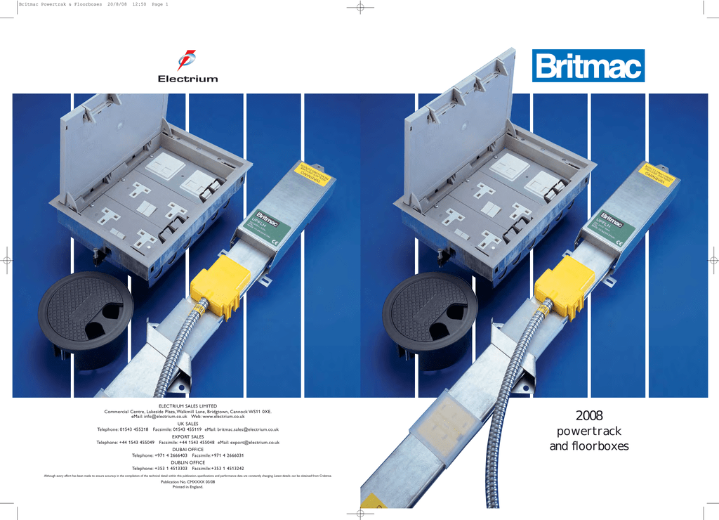Britmac Floor Box Parts | Viewfloor.co