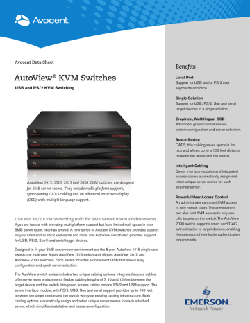 AutoView KVM | Manualzz