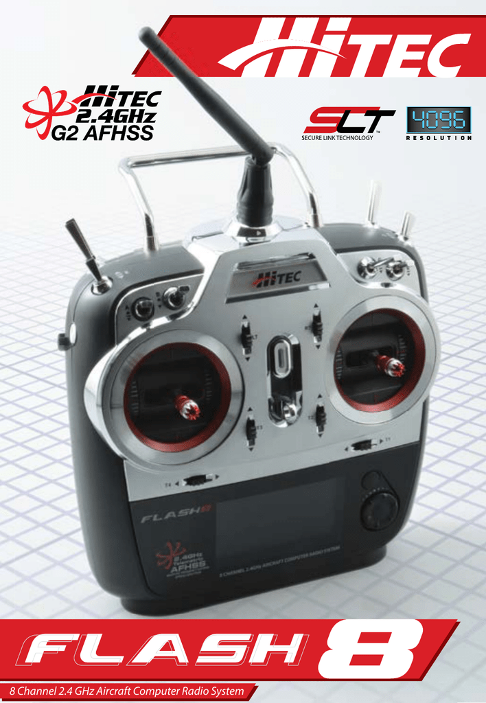 Hitec Flash 8 Manual | Manualzz