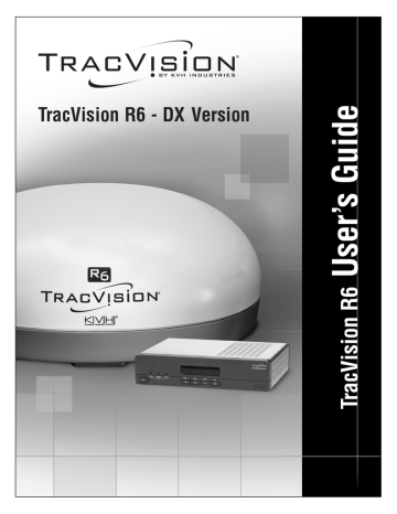 TracVision R6 DX User’s Guide | Manualzz