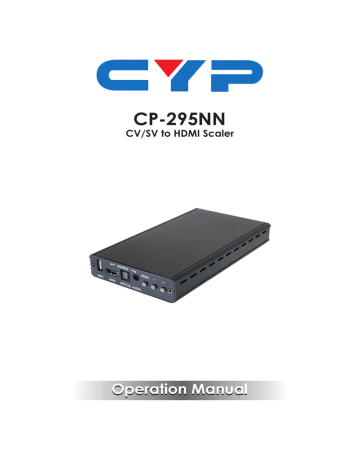 Cypress CP-295NN Operation Manual | Manualzz