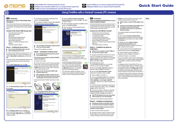 VeniceF PC version Quick Start Guide | Manualzz