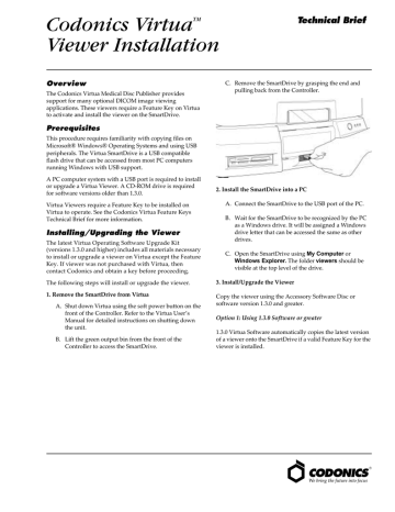 Codonics Virtua Medical Disc Publisher Technical Brief | Manualzz