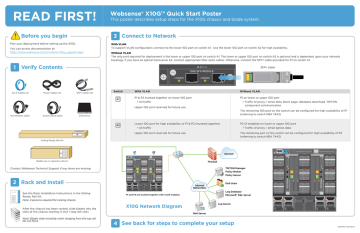 Websense X10G Quick start manual | Manualzz
