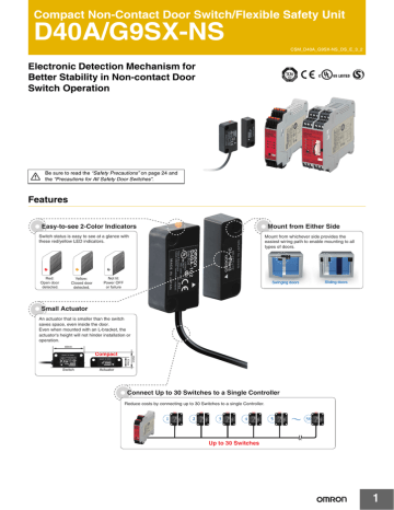 Omron D40A Brochure | Manualzz