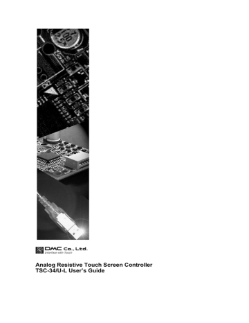 TSC-34/U-L Touch Screen Controller User's Guide | Manualzz