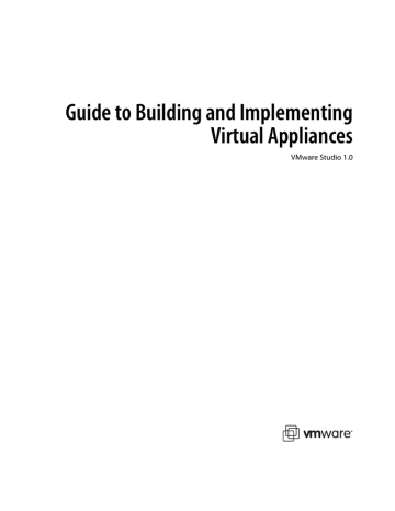 VMware Studio Guide | Manualzz