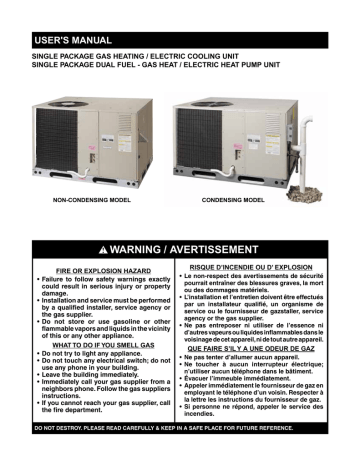 Reznor R6GF User's Manual | Manualzz