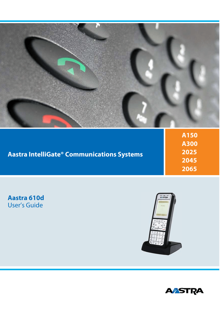 Aastra Aastra 610d User manual | Manualzz