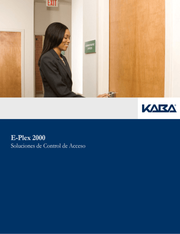 Dormakaba E-Plex 2000 Series Specification | Manualzz