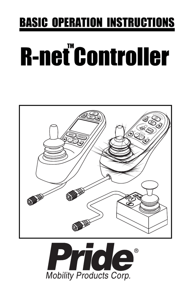 R-Net basic operating instructions | Manualzz