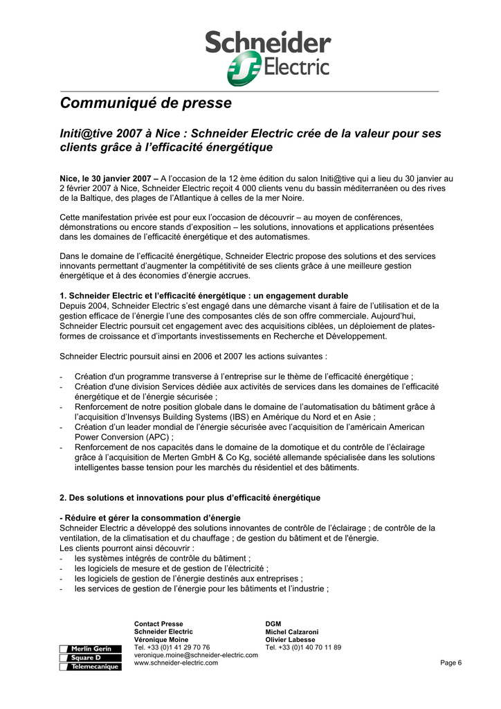 KNX, domotique et automatismes du bâtiment - Schneider Electric