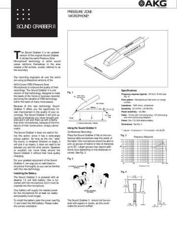 Sound Grabber II User Manual | Manualzz