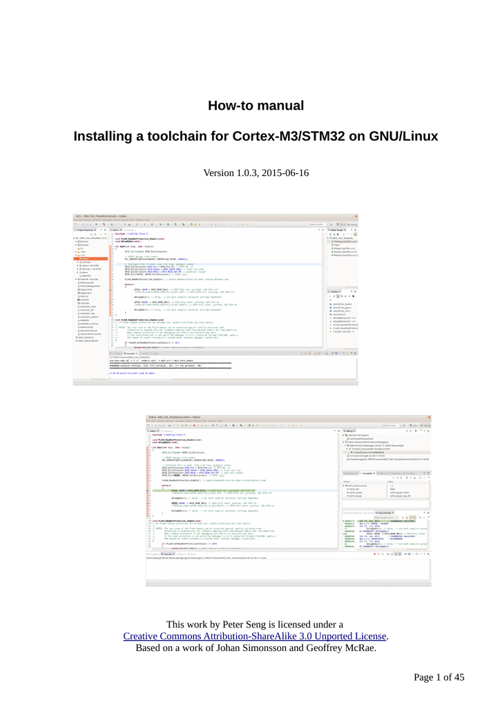 Olimex STM32-H103 Guide | Manualzz