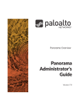 Panorama, Firewall M-100 Administrator’s Guide | Manualzz