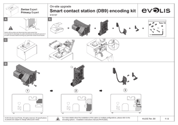Evolis Smart contact station DB9: Installation Instructions | Manualzz