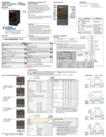 KX3 Temperature Controller Quick Guide | Manualzz