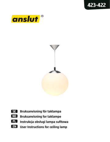 Ceiling lamp user manual | Manualzz