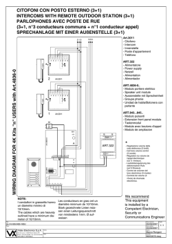 Videx Door Entry Wiring Diagram - Wiring Diagram