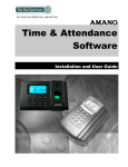 Ceridian DF Touch Time Clock User Manual | Manualzz