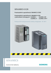 Siemens SINAMICS G120 G120C - Instrucciones de servicio, Instrucciones ...