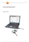 testo Comfort Software Basic 5 Instruction Manual | Manualzz