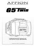 Refrigerant Recovery G5 Twin Operation Manual | Manualzz