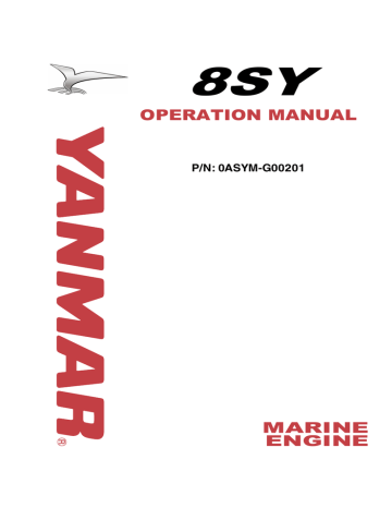 Yanmar 8SY STP Operation Manual | Manualzz