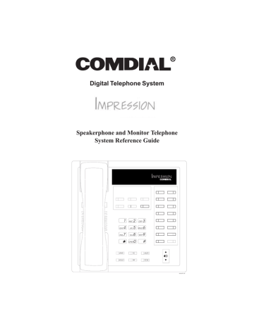 Comdial Impression System Reference Manual | Manualzz