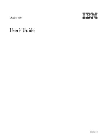 IBM xSeries 440 User’s Guide | Manualzz