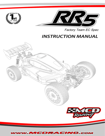 MCD Racing RR5 Competition Manual: Full Instructions | Manualzz