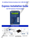 SEL-300G Generator Relay Instruction Manual | Manualzz