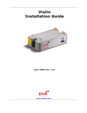VIO Violin servo amplifier Installation Guide | Manualzz