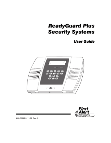First Alert ReadyGuard Plus User manual | Manualzz
