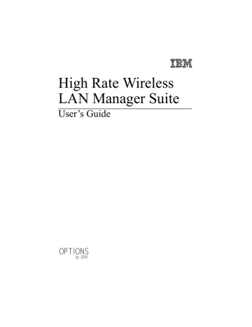 IBM Wireless LAN Manager Suite User’s Guide | Manualzz