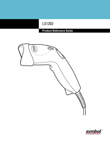 Symbol LS1203 Product Reference Manual | Manualzz