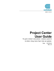 Con Edison Project Center User Guide | Manualzz