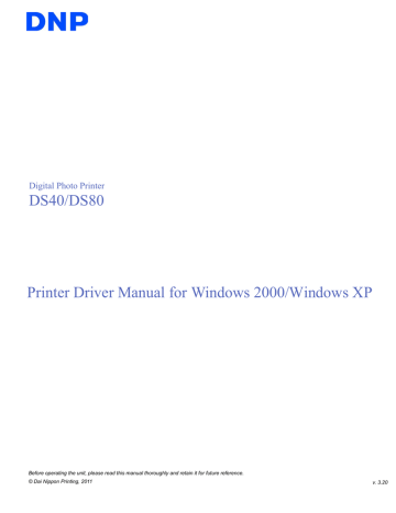 DNP DS40 Driver Manual | Manualzz