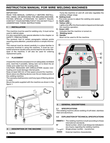 Wire welding machine Instruction Manual | Manualzz