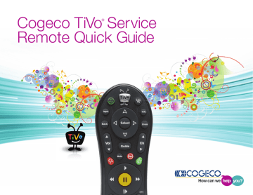 cogeco Tivo Quick Manual | Manualzz